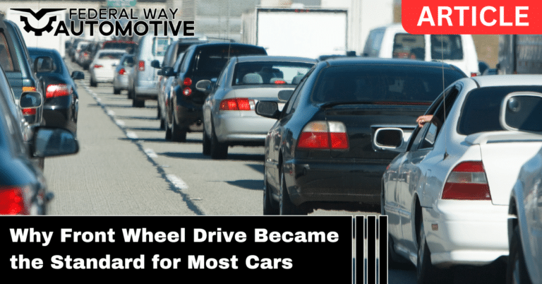 Why Front Wheel Drive Became the Standard for Most Cars