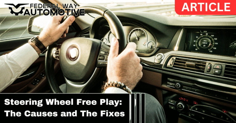 Steering Wheel Free Play: The Causes and The Fixes